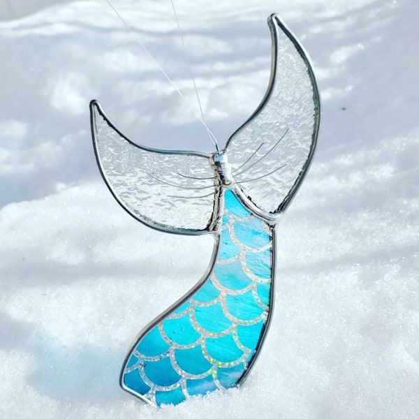 Stain Glass Mermaid - Etsy