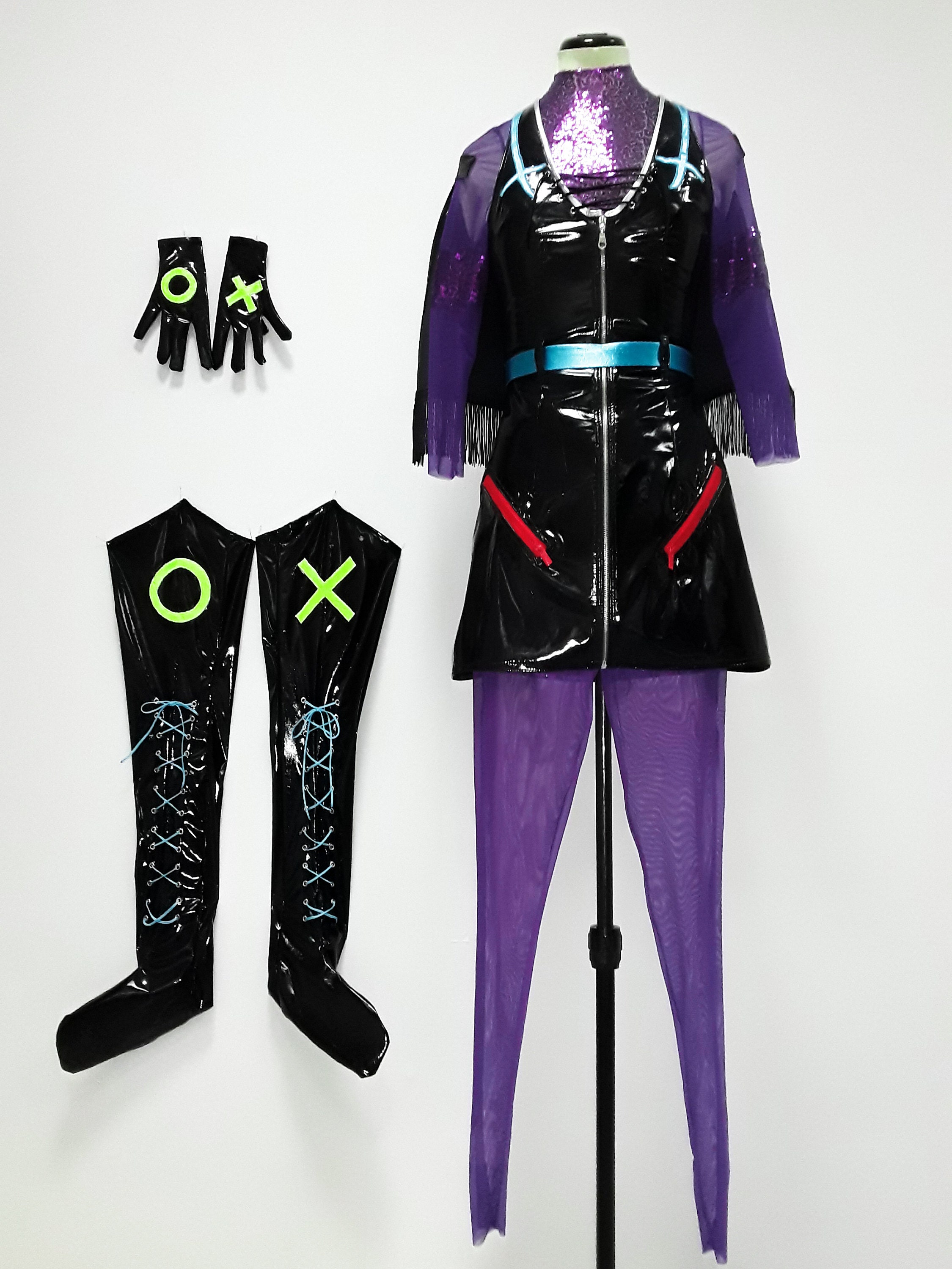 PUNCHLINE Cosplay Costume INSPIRED DC comics Punchline dc | Etsy