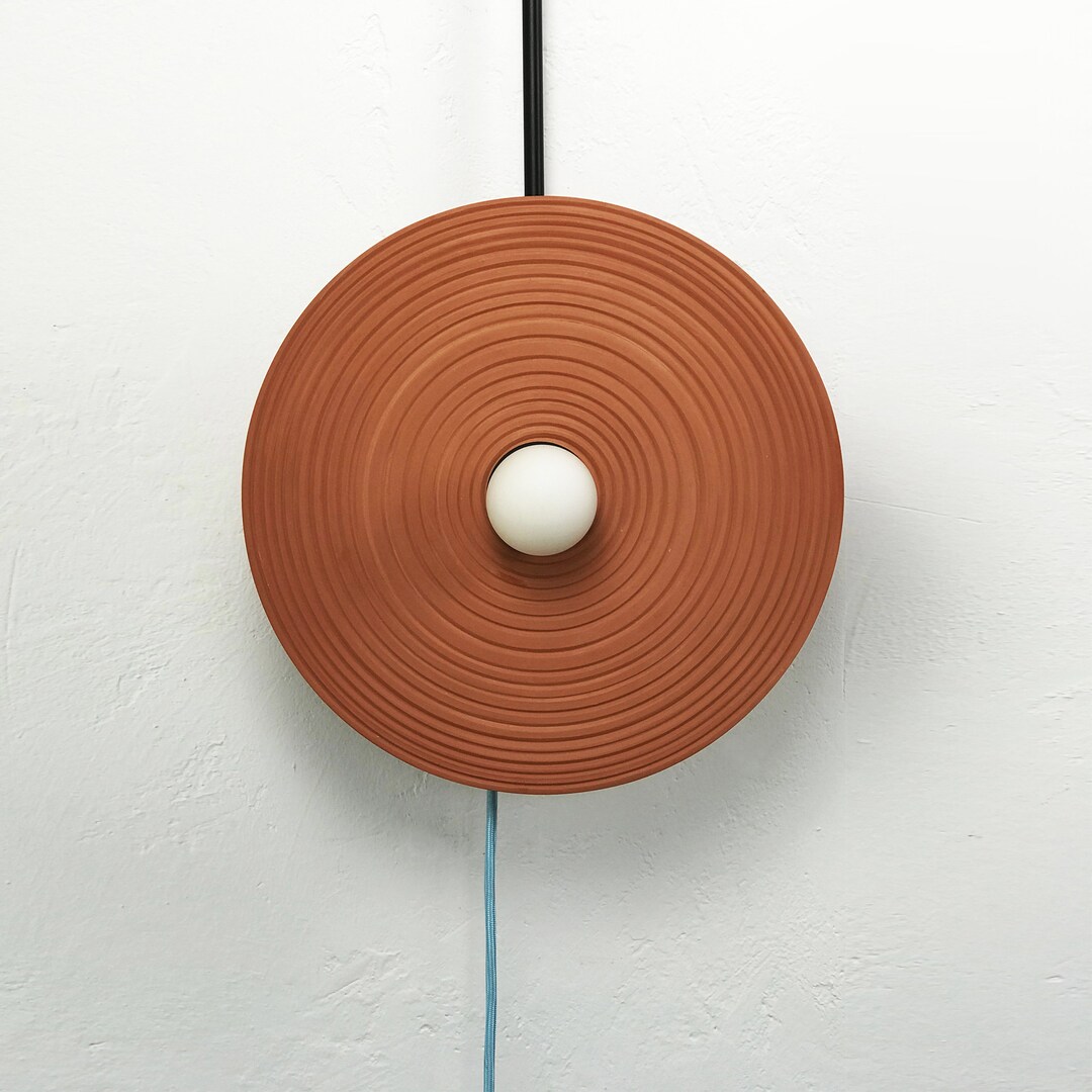 Orbita Ceramic Wall Lamp - Etsy