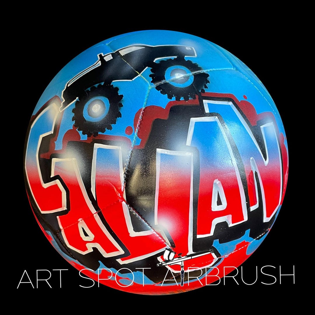 Personalized Soccer Ball & FREE BALL STAND! Personalised Futbol With a ...