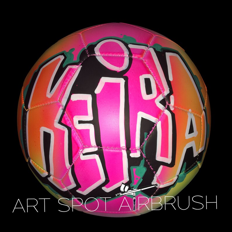 Personalized Soccer Ball Gift Custom Painted Sports Ball With - Etsy