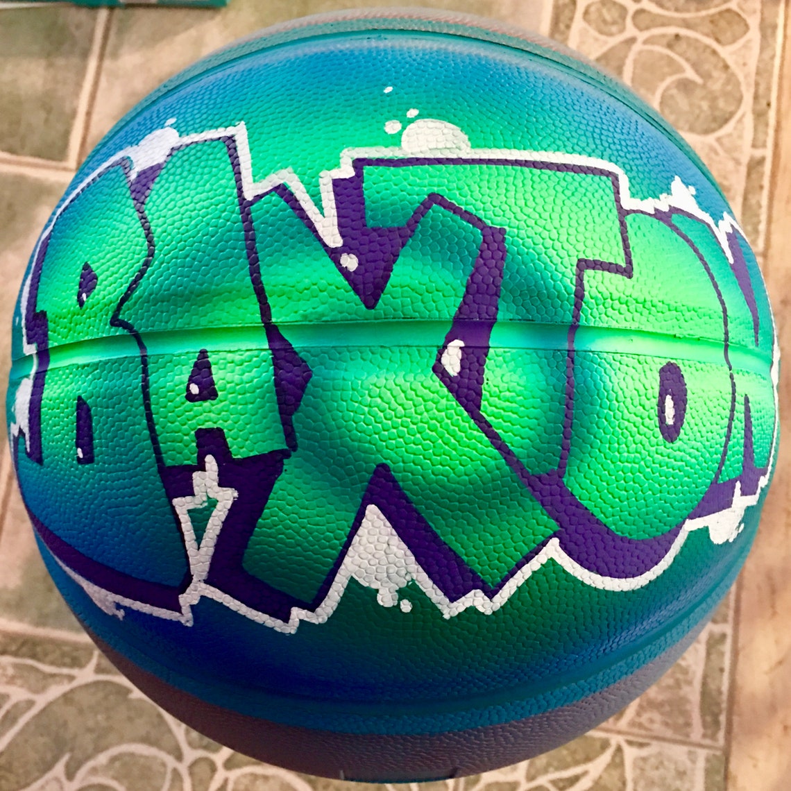Regulation Size Basketball Personalized Gift Etsy