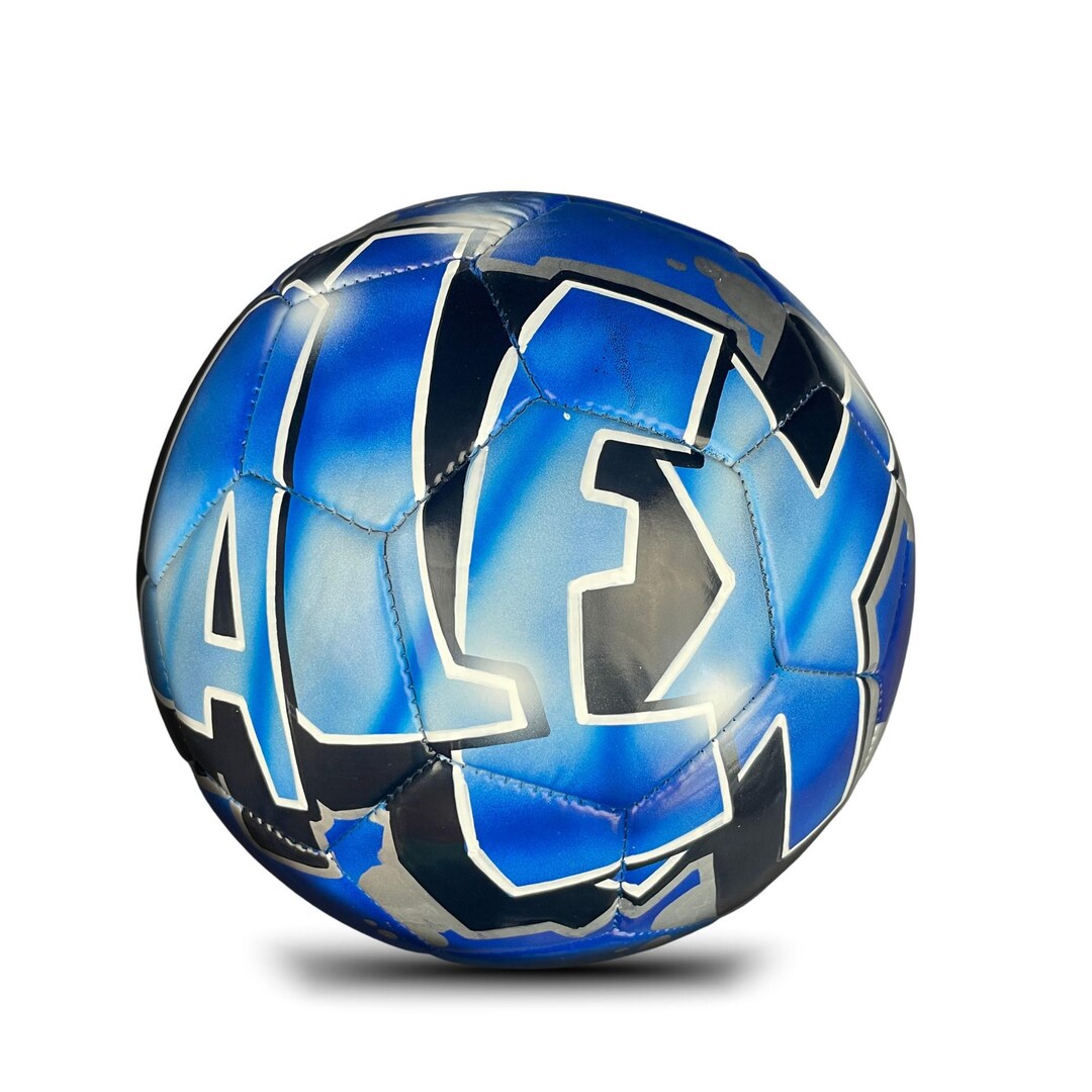 Personalized Soccer Ball Gift Custom Painted Sports Ball With Airbrush ...