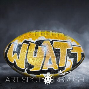 Custom Football With a Name Hand-painted on Ball in Your Choice of ...