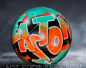 Graffiti Soccer Ball - Etsy