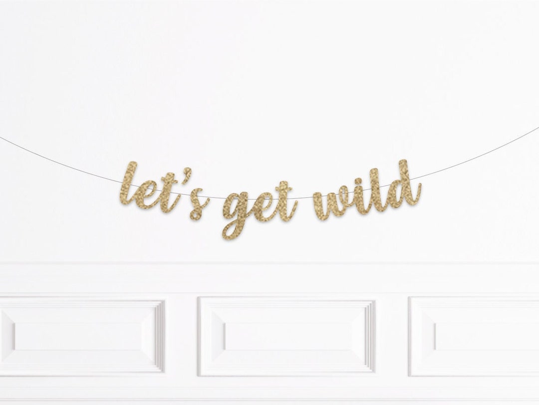Let's Get Wild Party Decorations, Let's Get Wild Bachelorette Party ...
