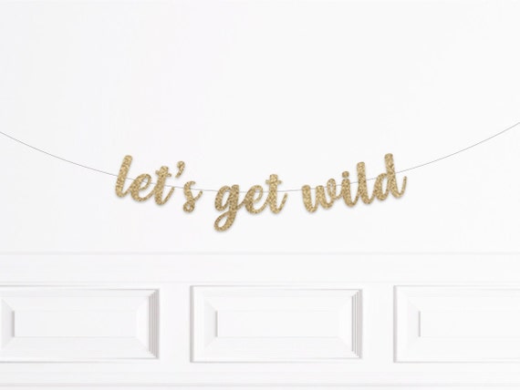 Let's Get Wild Party Decorations Let's Get Wild - Etsy