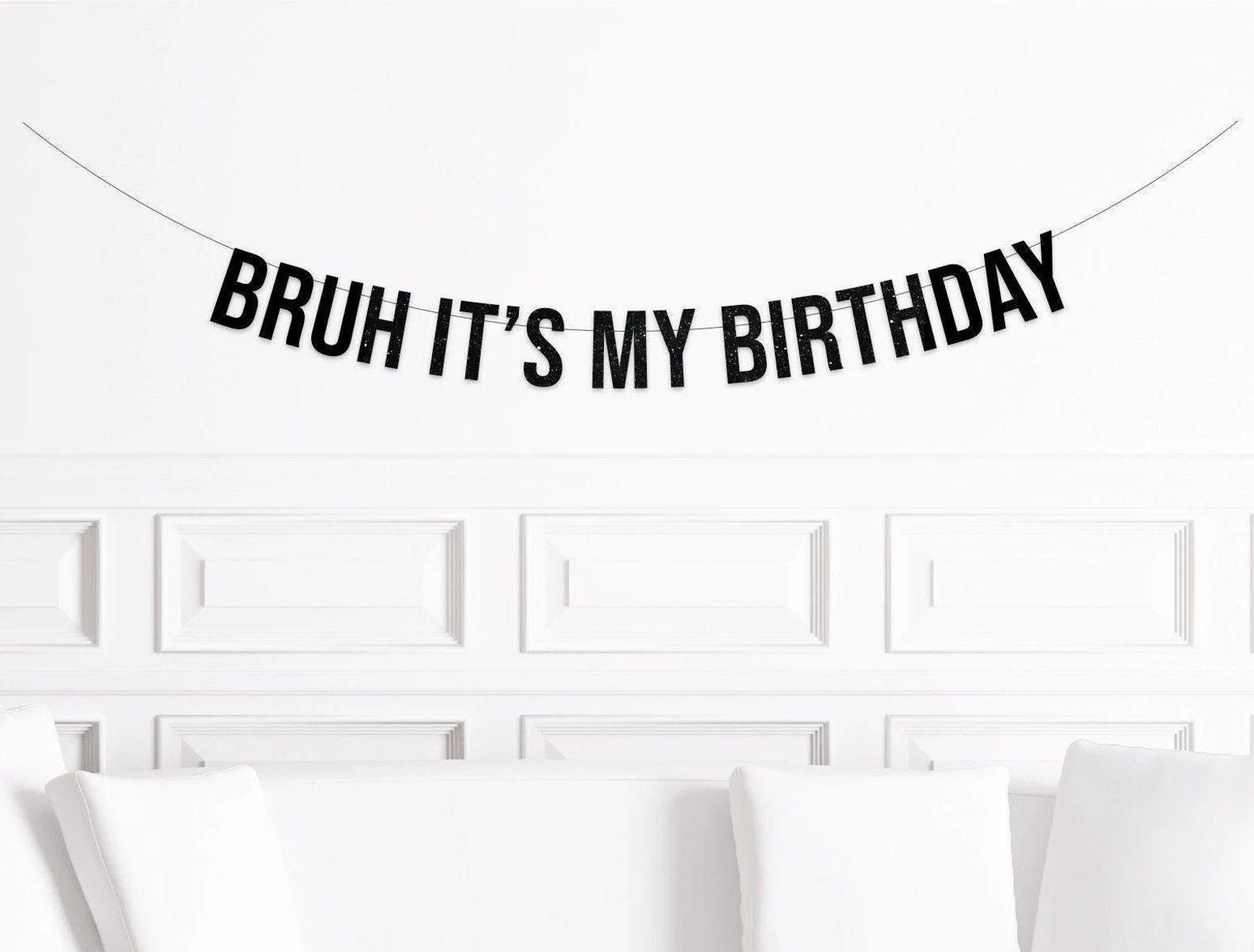 Bruh I'm 10 Cake Topper, Bruh Boys Birthday Party Decorations, Tween ...