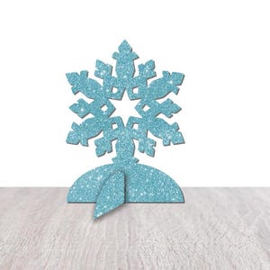 Snowflake Table Centerpiece, Christmas Table Top Decor, Tabletop ...