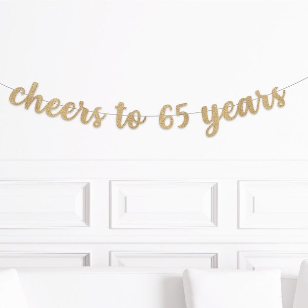 65th Birthday - Etsy