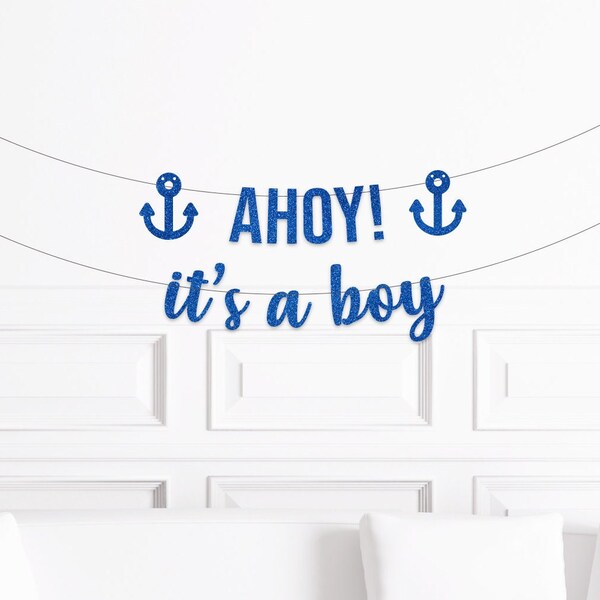 Ahoy Sign - Etsy