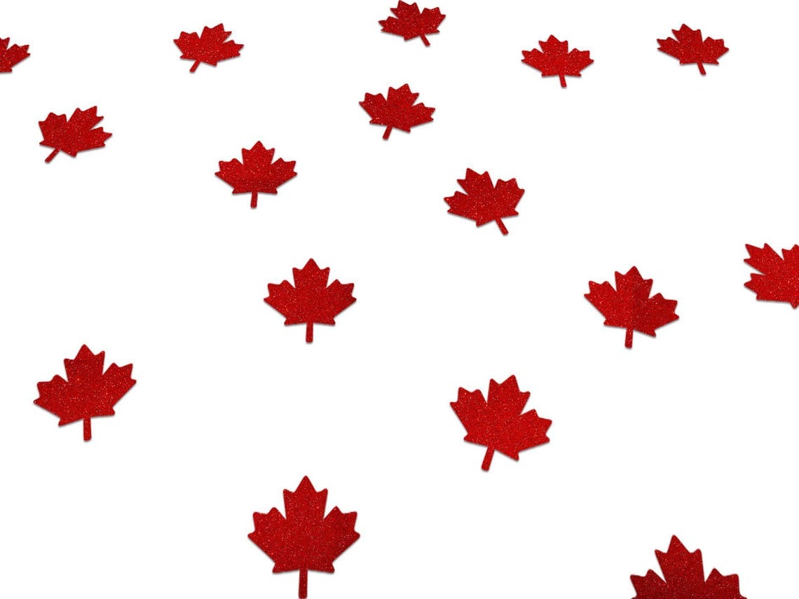 Happy Canada Day Cake Topper, Canada Day Decorations, Canadian Pride ...