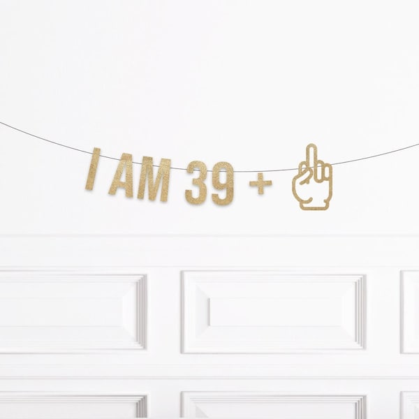 I Am 40 Plus Middle Finger Svg - Etsy