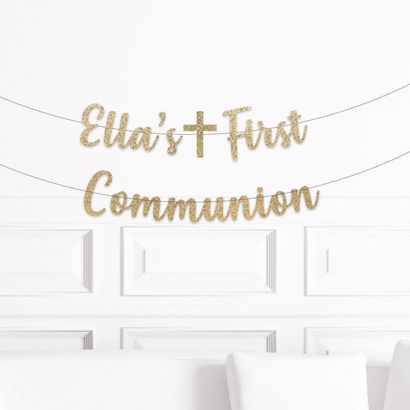 First Holy Communion Decorations - Etsy