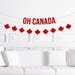 Happy Canada Day Cake Topper, Canada Day Decorations, Canadian Pride ...
