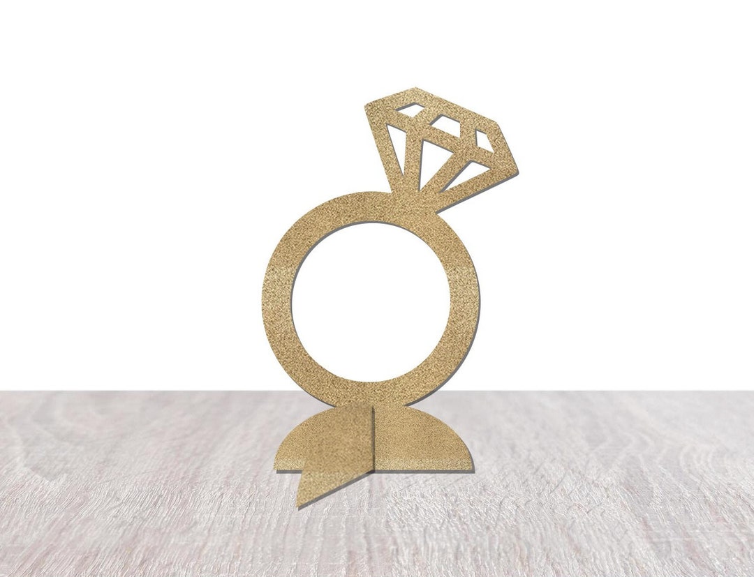 Bridal Shower Ring Centerpiece Table Decor, Bachelorette Party ...