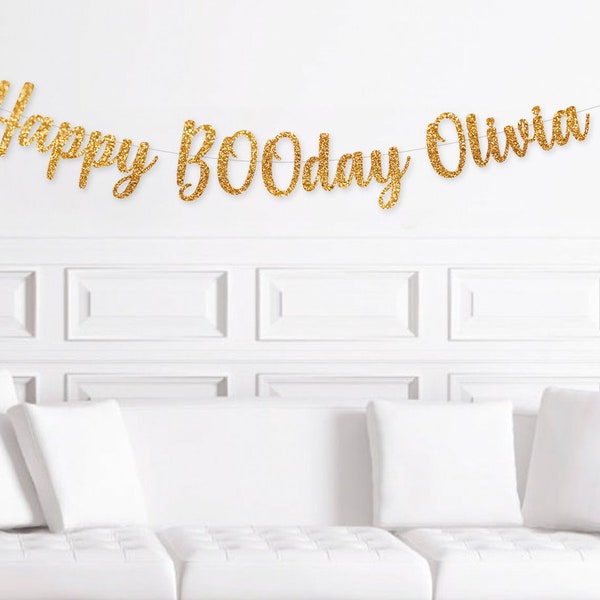 Happy Birthday Boo Sign - Etsy