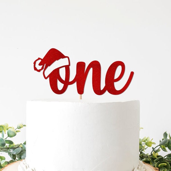One Cake Topper - Etsy