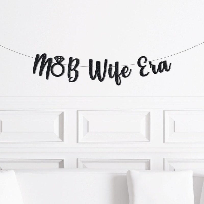 Mob Theme Party Decor - Etsy UK
