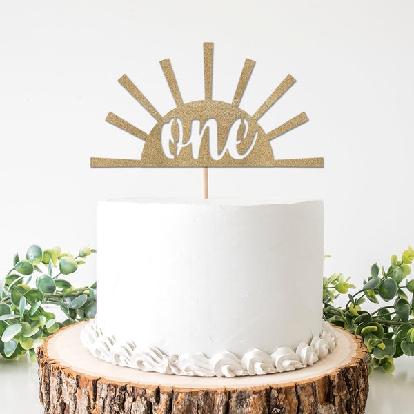 First Trip Around the Sun Cake Topper - Etsy