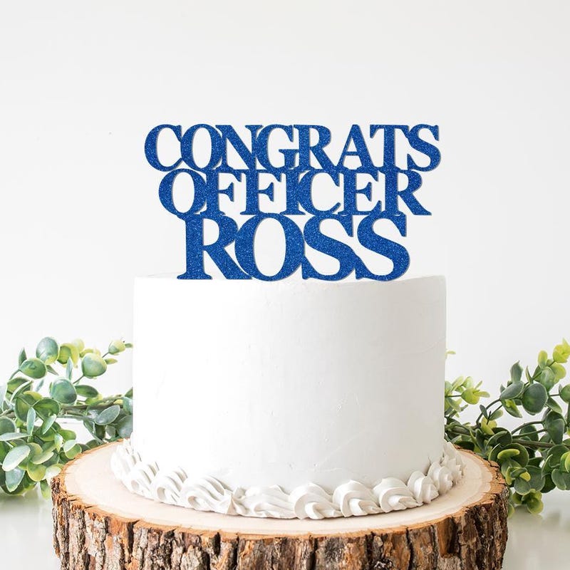 Congratulations Cake Topper Printable - Etsy