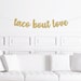 Taco Bout Love Cursive Banner / Gold Glitter Script Fiesta Engagement ...