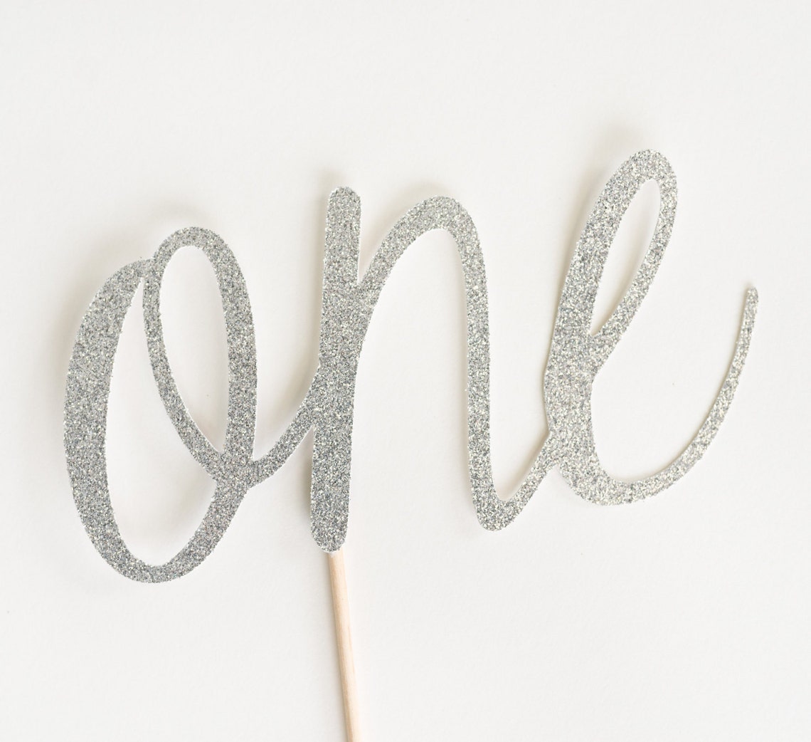 One Cake Topper I Am One First Birthday Party Decoration - Etsy