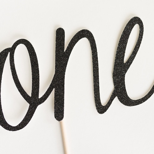 One Cake Topper I Am One First Birthday Party Decoration - Etsy