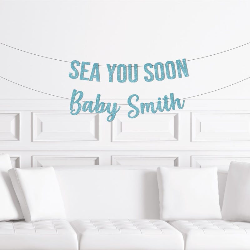 Whale Baby Party Decor - Etsy