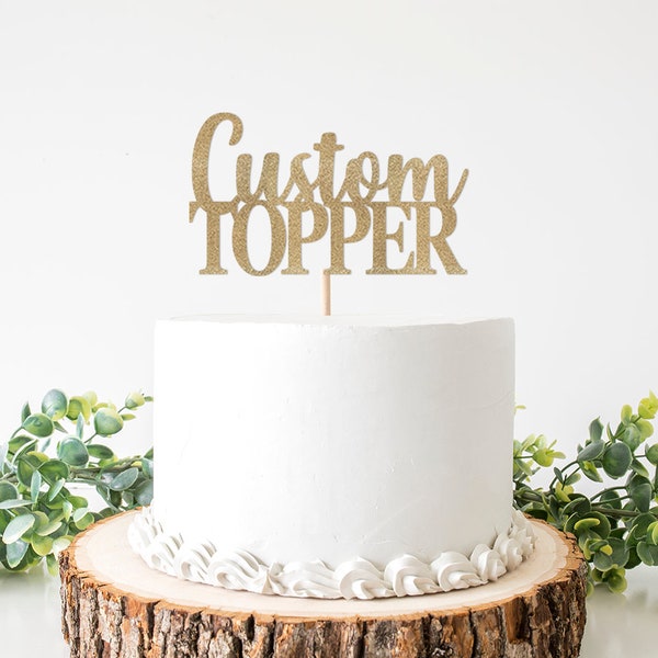 Name Cake Topper - Etsy