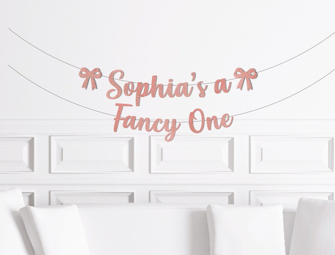 Fancy One Love Shack Fancy Bow 1st Birthday Decorations Decor, is a ...