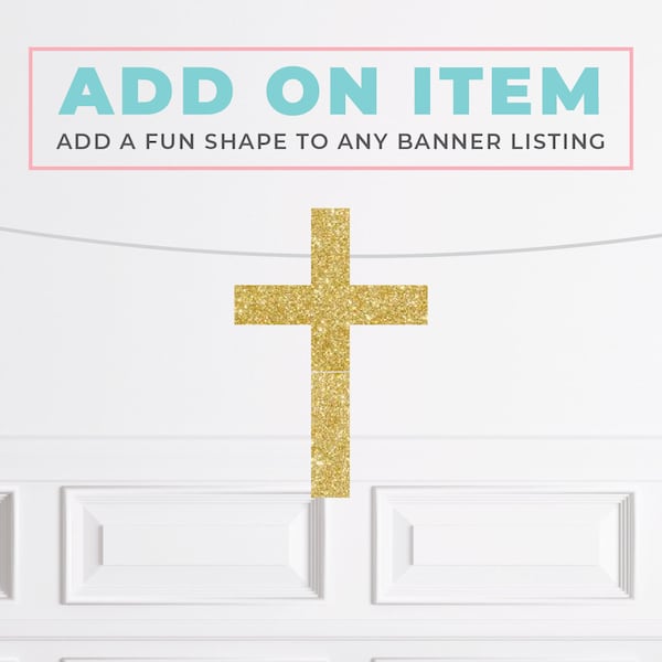 Cross Banner - Etsy