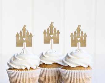 Personalized Name Princess Cake Topper Birthday Glitter Cake - Etsy