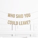Maternity Leave Party Decorations, Retirement Party Decorations, Who ...