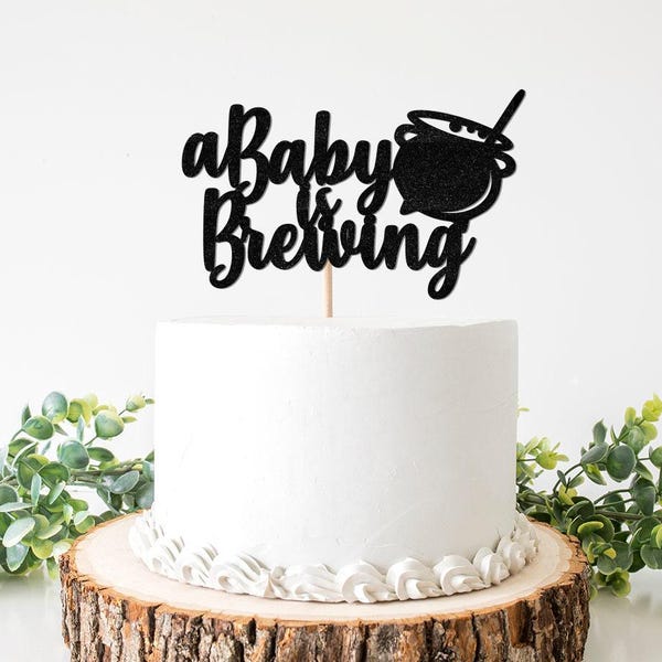 Baby Brewing Cake Toppers - Etsy