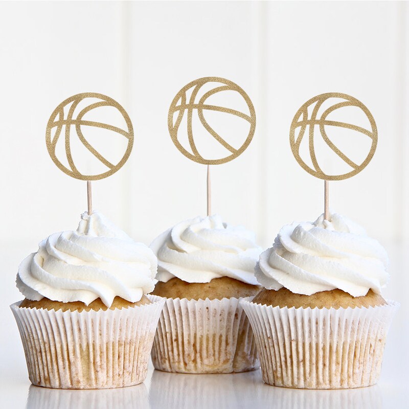Basketball Cake Topper - Etsy
