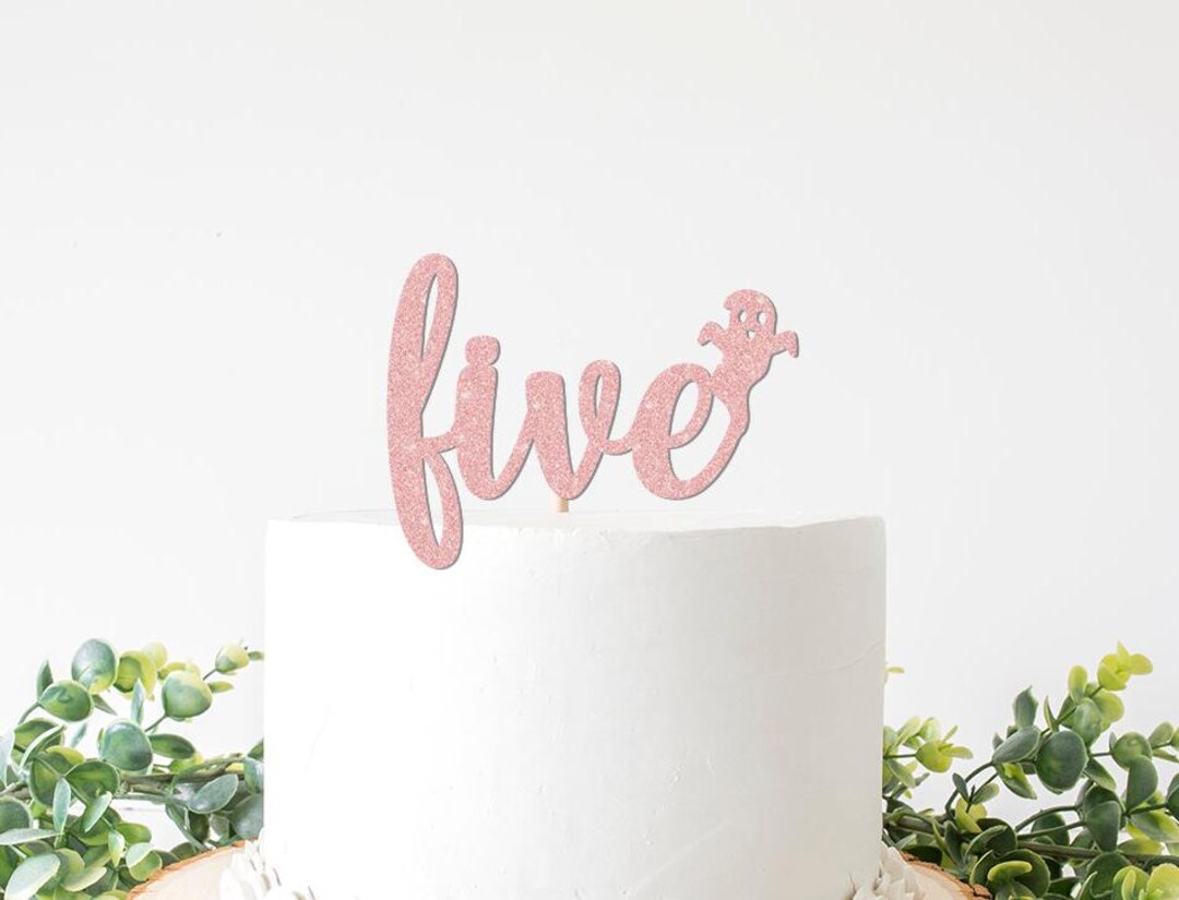 Faboolous & Five Birthday Decorations, Halloween 5th Birthday Decor ...