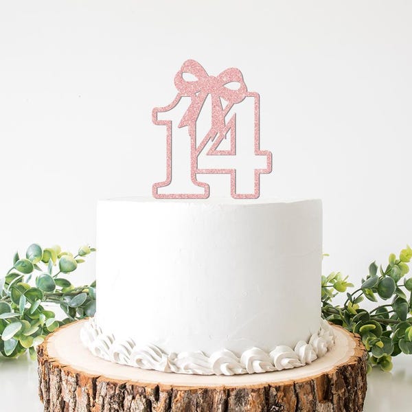 14th Birthday Cake - Etsy