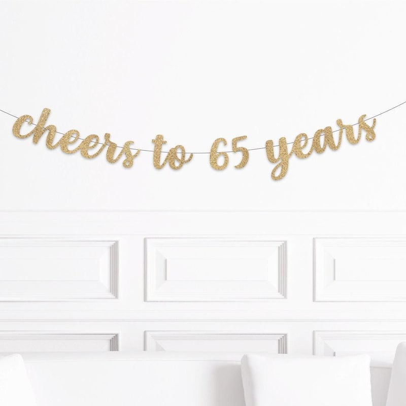 65th Birthday Decorations - Etsy