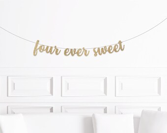 Four Ever Sweet Decorations - Etsy