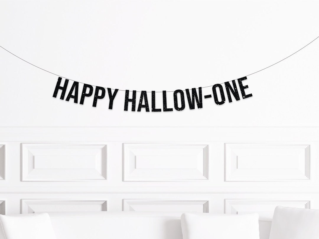 Halloween Cake Smash, Happy Hallow-one Banner, Halloween 1st Birthday ...