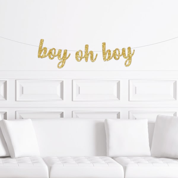 Boy Oh Boy - Etsy