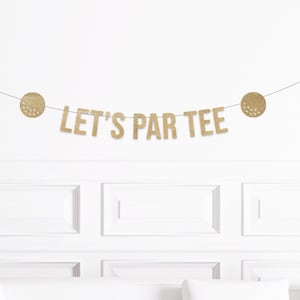 Retirement Party Decorations, Golf Themed Birthday Banner, Golf Lover's ...