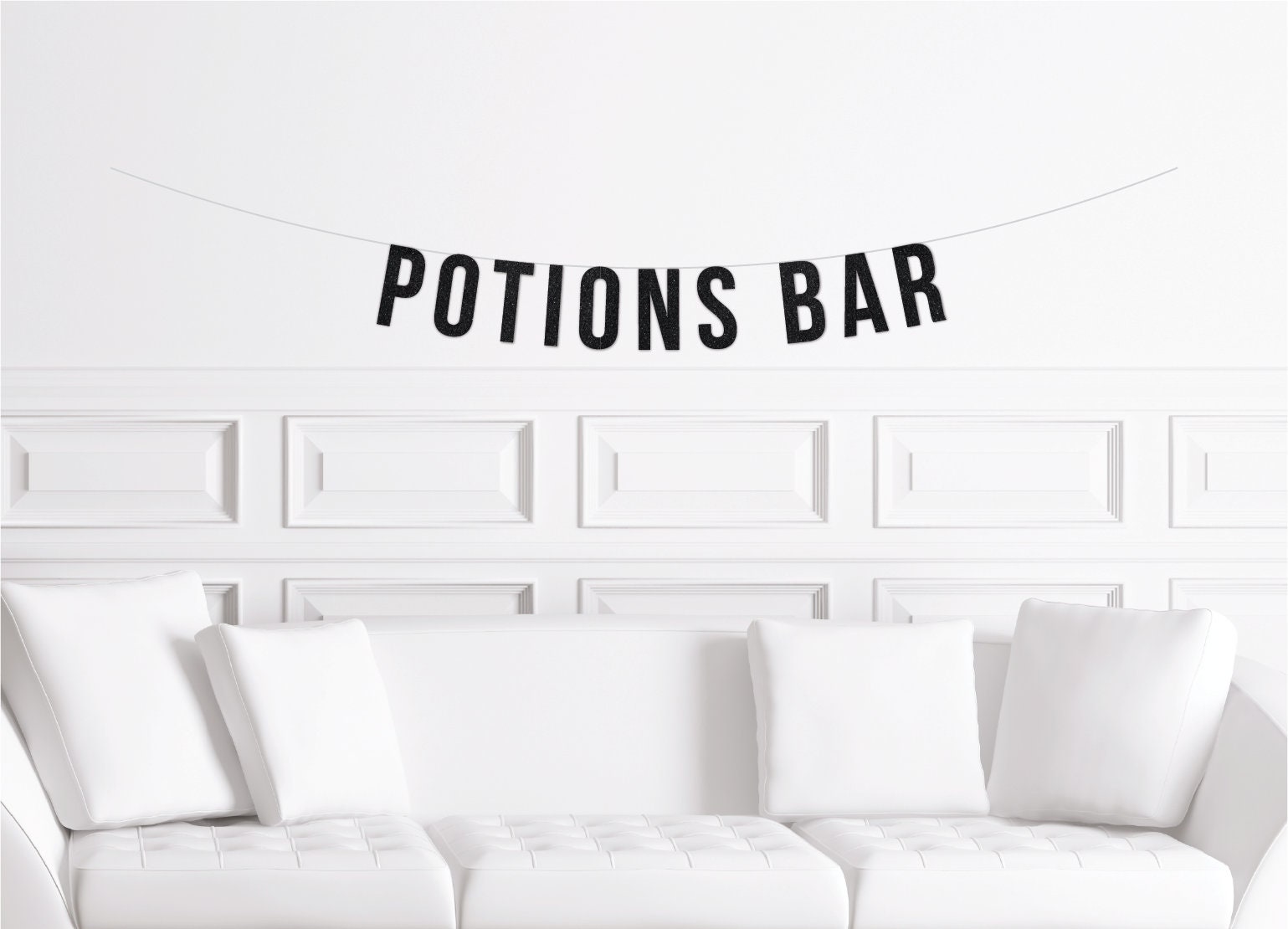 Potions Bar Halloween Party Banner Sign for a Drink Table - Etsy