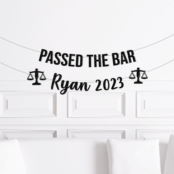 Passing the Bar Party Decorations - Etsy