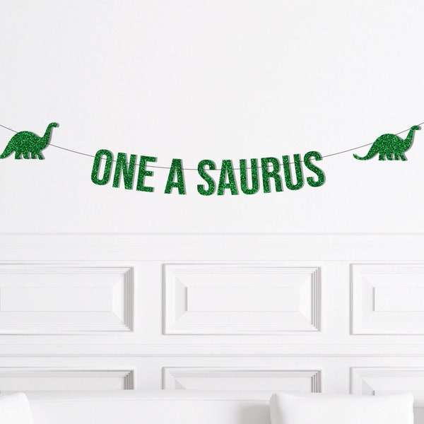 Oneasaurus Birthday Decorations - Etsy