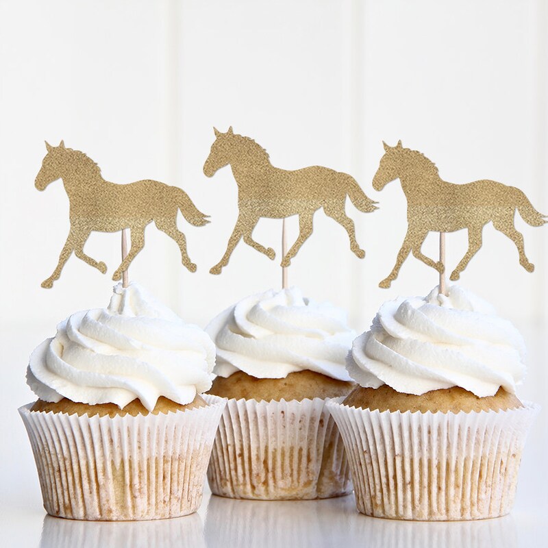 Horse Cupcake Topper - Etsy