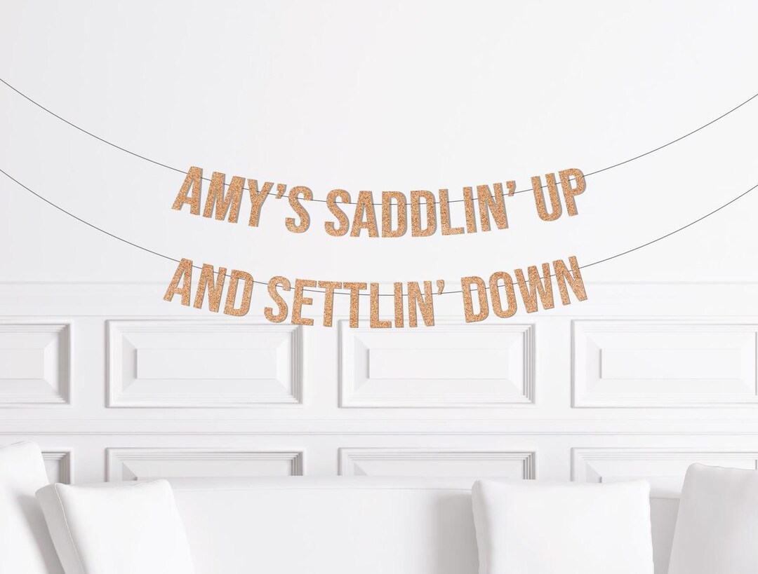 Custom Last Rodeo Bachelorette Decorations, Western Bach Decor ...