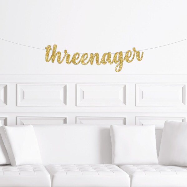 Threenager - Etsy