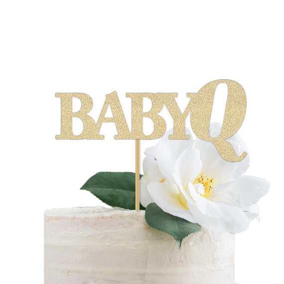 Baby-q Cake Topper Babyq Coed Baby Shower Barbecue - Etsy